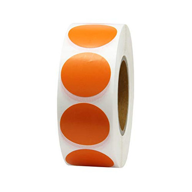 Hcode 1 Inch Color Coding Label Garage Sale Stickers Blank Yard Sale ...