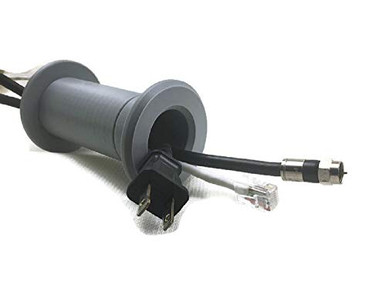 Cable Pass Through Wall Port 3 58 5 14 Wall Thickness Gray ...