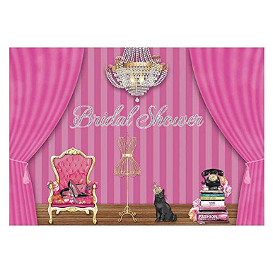 Funnytree Bridal Shower Themed Party Backdrop Sweet Girls Bride to Be ...