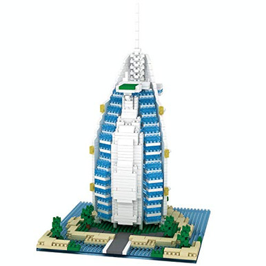 dOvOb Architecture Burj Al Arab Jumeirah Hotel Micro Blocks Set Dubai ...