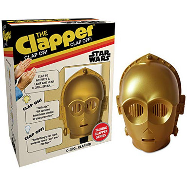 Clapper The Star Wars C3PO in Retro Box Wireless Sound Activated OnOff ...