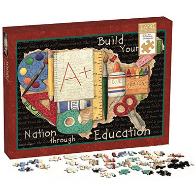 Build your Nation through Education 1000 Piece Puzzle by Perfect Timing ...