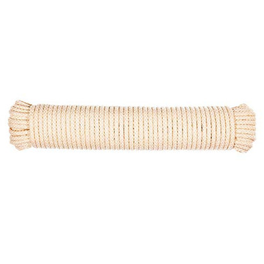 Natural Scottie Cotton Braided Clothes Line Rope - (7/32 Inch) - Cotton ...