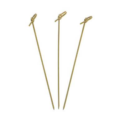 Royal Bamboo Knot Cocktail Hors Doeuvre Picks Set of 100 size 7 Inch ...