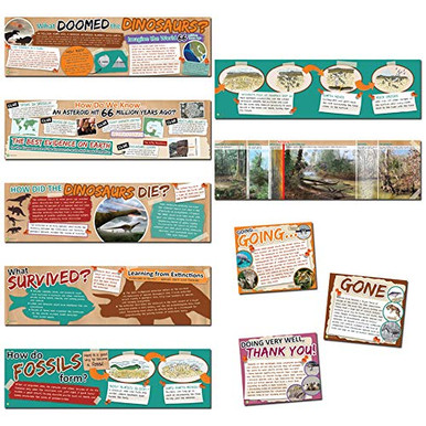 Eureka Teacher Supplies back to School Smithsonian Dinosaur Bulletin ...