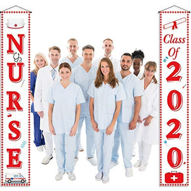 Nurse Graduation Decorations 2020 Nurse Class of 2020 Banner RN Party ...