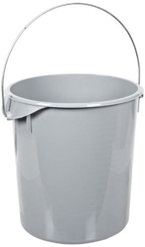 Rubbermaid FG572900 Gray Polypropylene Round Storage Container with ...
