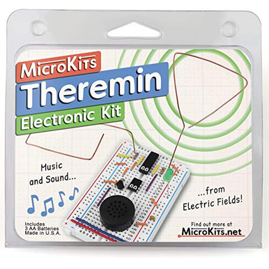 MicroKits Theremin Electronic Kit Educational Music STEM Kit - Warehousesoverstock
