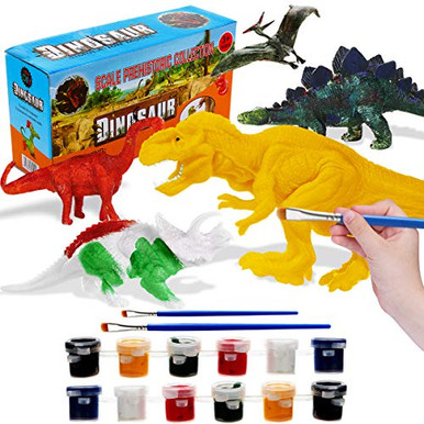 Charvoxrt Kids Crafts and Arts Supplies Set 3D Painting Dinosaurs ...