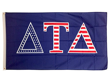 Delta Tau Delta USA Letter Fraternity Flag Greek Banner Large 3 feet x ...