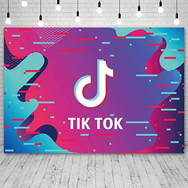 TIK TOK 7x5ft Happy Birthday Photography Backdrop Music Background ...
