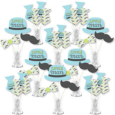 Big Dot of Happiness Dashing Little Man Mustache Party Baby Shower or ...