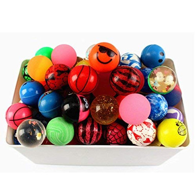 STEAM 24 Pcs Bouncing Bouncy Balls Bulk Set, Assorted Colorful Neon ...
