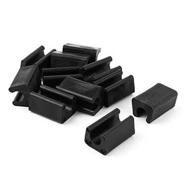 uxcell Plastic Furniture Feet Rectangle Shaped NonSlip Chair Legs Tip ...