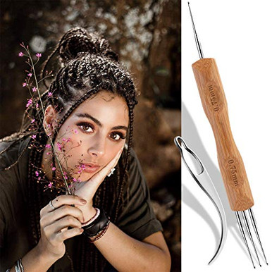 Double End Dreadlocks Tool Set Dreadlocks Crochet 1 Hook 3 Hooks Hair ...