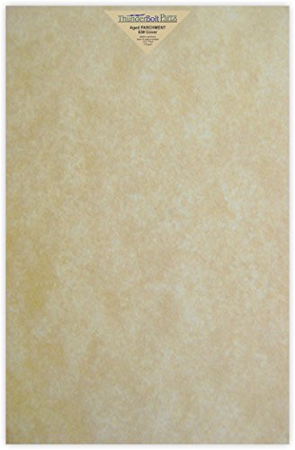 25 Old Age Parchment 65lb Cover Paper Sheets 11 X 17 Inches Cardstock ...
