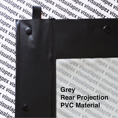 Visual Apex 100 Dual Rear Projection Screen Material Front Projection ...