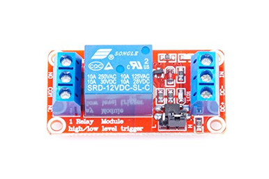KNACRO 12V 1-way relay module With optocoupler 1-way relay Relay ...