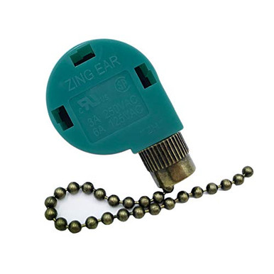 Zing Ear ZE268S6 3 Speed Ceiling Fan Switch Pull Chain Cord SwitchUse ...