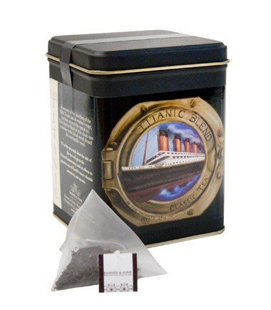 Harney & Sons RMS TITANIC Tea 20 Count Sachet Tin - Warehousesoverstock