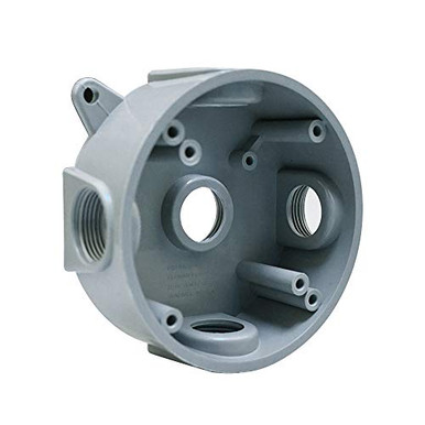 YXXTECH Weatherproof Round Electrical Outlet Box Sealproof 5 Hole12 or ...