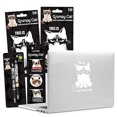 Grumpy Cat School Supplies Bundle Grumpy Cat Pens Grumpy Cat Sticker ...