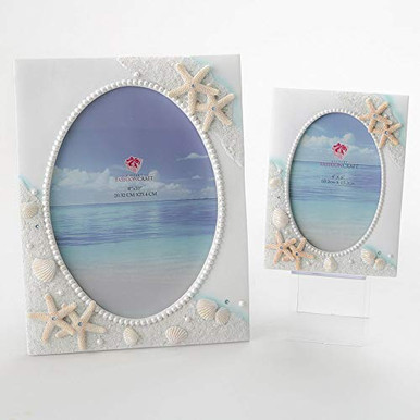 Beach Sea Ocean Shell Themed Picture Frames ~ Set of 2 Frames ~ One for ...