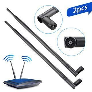 WiFi Bluetooth Antenna 2X 9dBi Dual Band Omni Directional Antenna ...