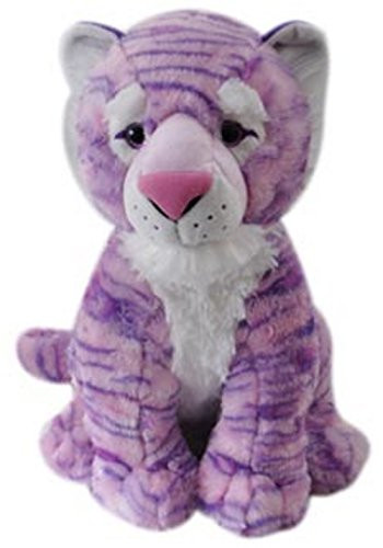 The Petting Zoo Posh Tiger Stuffed Animal Gifts for Girls Pink and ...
