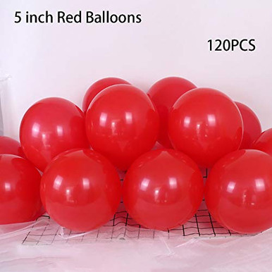 5 inch Red Balloons Quality Small Red Balloons Premium Latex Balloons ...