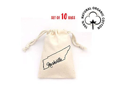 Set of 10 Nashville party favor Bags for guests Last Bash in Nash ...
