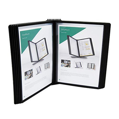 TARIFOLD Wall Mounted Reference System with 10 EasyLoad Pockets 20 ...