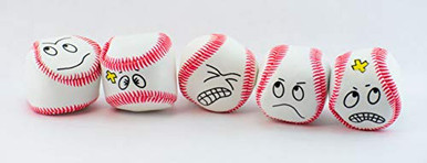 Goofy Face Kickball Assortment 24 Pieces For Kids Boys and Girls Party ...