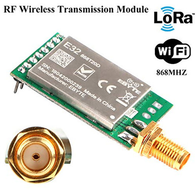 RF Wireless Transmission Module 868 MHZ LoRa Spread-Spectrum ...