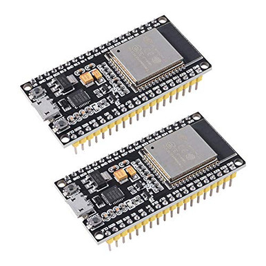 MELIFE 2 Pack ESP32 ESP-32 Development Board, Wireless WiFi Bluetooth Dual Core CP2102 Filters ...