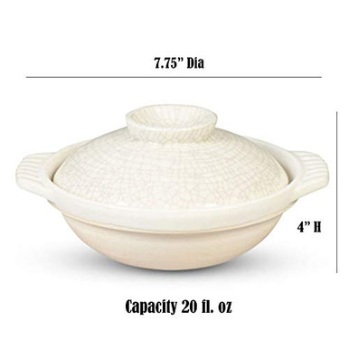 Hinomaru Collection Japanese Sumi Kannyu Donabe Ceramic Hot Pot ...