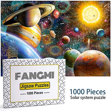 Jigsaw Puzzles for Adults and Kids - Outer Space Astronaut Puzzles and ...