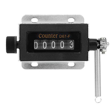 5 Digit Pull Counter D67-F 5 Digit Mechanical Resettable Manual Hand ...
