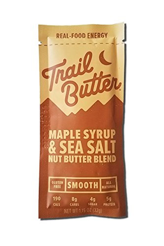 TRAIL BUTTER Maple Syrup & Sea Salt Paleo Nut Butter Blend Single Serve ...