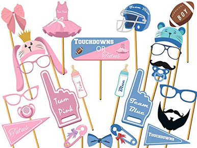 speedy orders Gender Reveal Baby Shower Photo Booth Props Size 36x24 ...