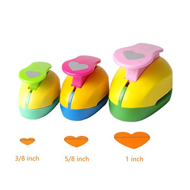 Heart Punch 38 inch58 inch1 inch Craft Lever Punch Handmade Paper Punch ...