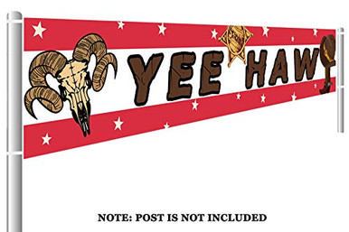 Western Cowboy Party Supplies Decorations Cowboy Party Sign Banner ...