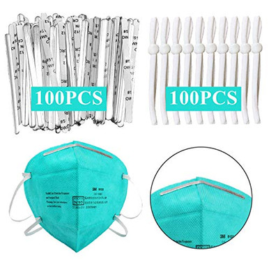Nose Wire Aluminum Strips Nose Bridge Clips for Mask Elastic Cord ...