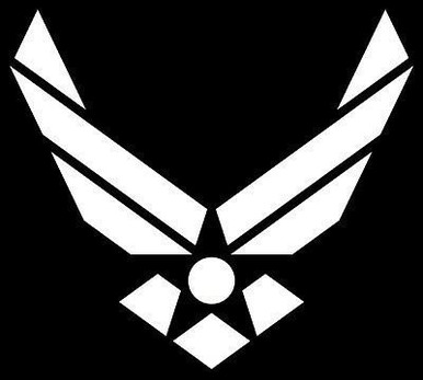 CCI Air Force Logo Decal Vinyl StickerCars Trucks Vans Walls Laptop ...