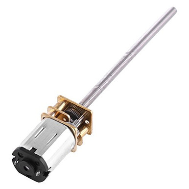 Linear Stepper Motor, DC 6V Gear Motor Lead Screw M355MM Thread Output ...