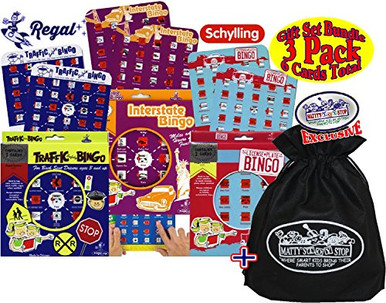 Regal Games Classic Travel Bingo Cards Traffic Safety Bingo, License ...