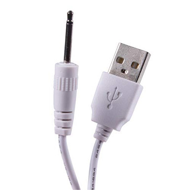 USB to 25mm DC Barrel Jack Power Charge Cable with 2 Poles Adapter 18mm ...