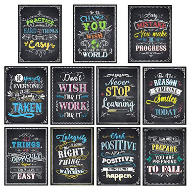 Motivational Posters for Classroom Inspirational Quotes Posters Wall ...