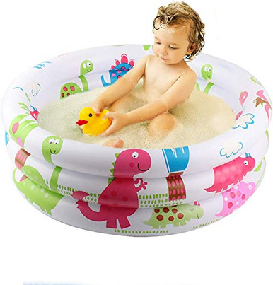 Swimming Pool for Kids, 32x10inch Inflatable Family Swimming Foldable ...