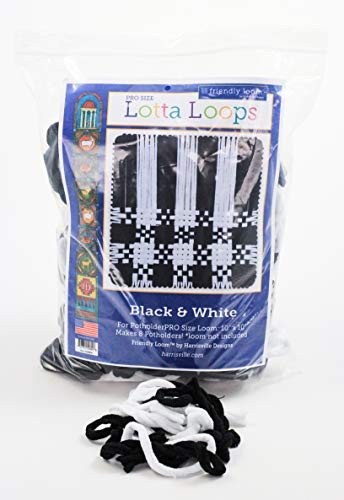 Friendly Loom Lotta Loops 10 Pro Size Cotton Loops Makes 8 Potholders Weaving Crafts For Kids ...